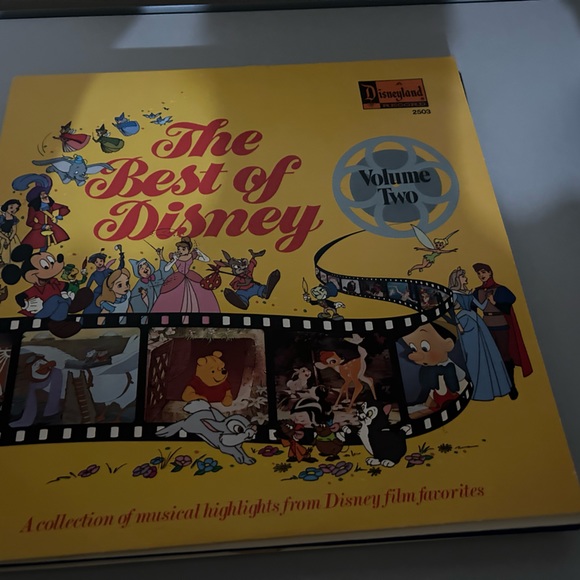 disneyland | Media | The Best Of Disney Volume Two 2 Record Lp ...